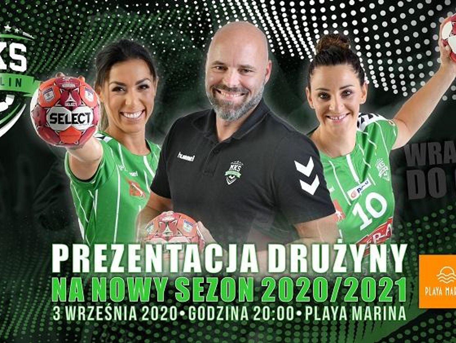 Prezentacja zespołu Mistrzyń Polski - MKS Perła Lublin*